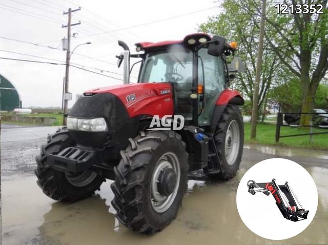 Used 2015 Case IH MAXXUM 115 Tractor | AgDealer