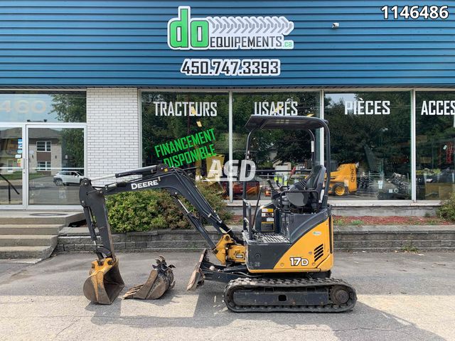 Used 2007 John Deere 17D Excavator | AgDealer