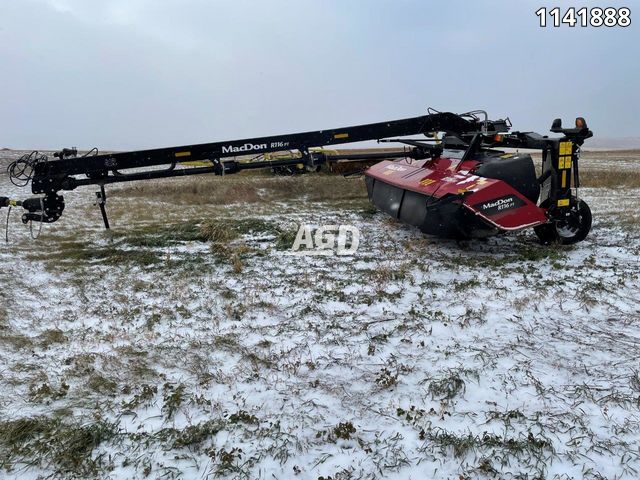 Used 2021 MacDon R116 Disc Mower Conditioner | AgDealer