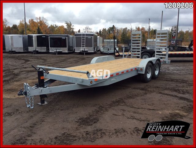New 2023 Canada Trailers 82x20 7 Ton Galvanized Equipment Trailer ...