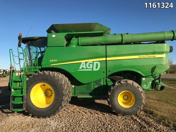John Deere S670 Combines Harvesting Equipment For Sale in Canada & USA ...