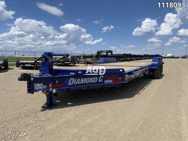 New 2022 Diamond C HDT207-22 Trailer - Flat Deck | AgDealer