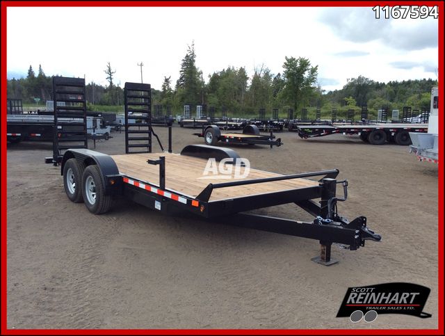 Neuf 2024 Canada Trailers 83X16 5 TON remorque - step deck | AgricoleIdéal