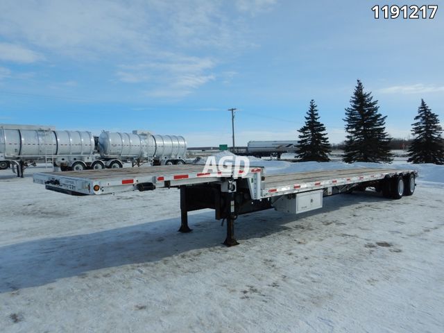 Usagé 2010 Lode King 48' Tandem Aluminum Combo Step Deck remorque ...