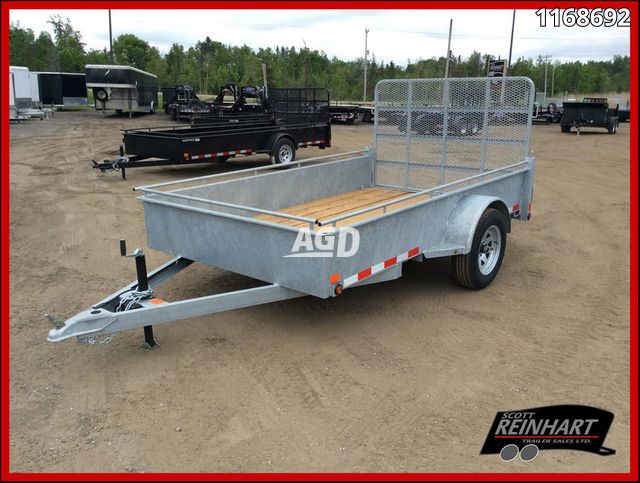 New 2023 Canada Trailers 6X10 GALVANIZED Trailer - Utility | AgDealer