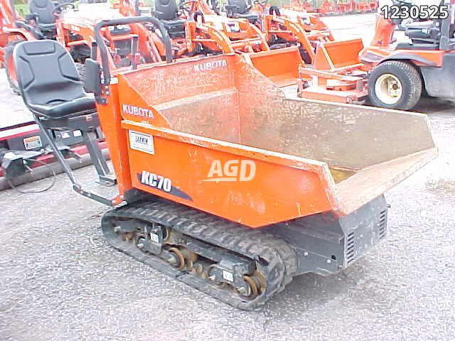 Used 2018 Kubota KC70-4 Dumper | AgDealer