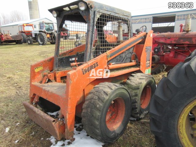 Usagé Thomas Equipment T133 chargeuse à direction à glissement ...