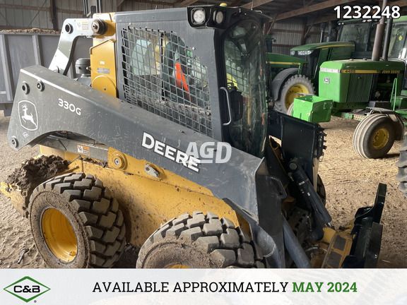 Usagé 2023 John Deere 330G chargeuse à direction à glissement | AgricoleIdéal