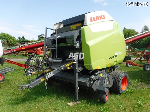 Used 2016 CLAAS VARIANT 465RC Round Baler | AgDealer