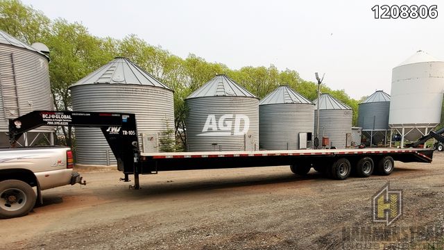 Used 2020 ABU Trailers Tridem 35 Ft Gooseneck Trailer - Flat Deck ...