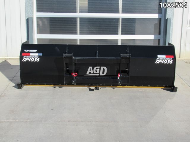 New 2021 BD Manufacturing 10 ft. Quick Attach Loader Snow Blade Snow ...