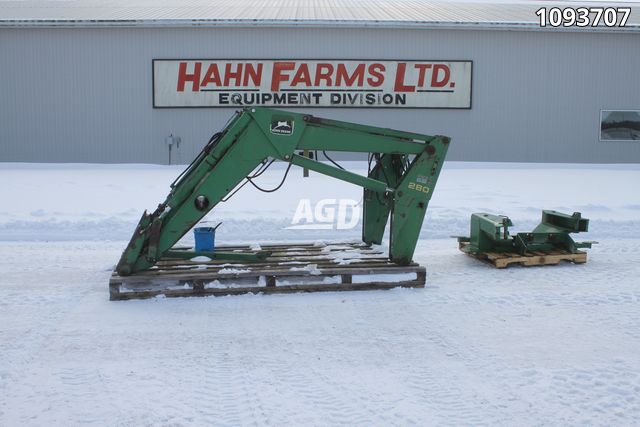 Used John Deere 280 Front End Loader | AgDealer