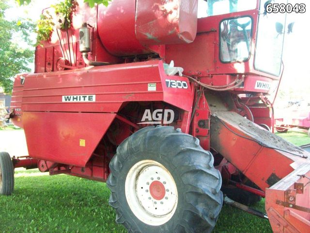 Used White 7300 Combine | AgDealer