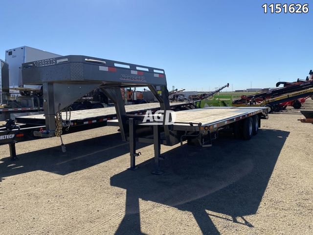 New 2022 Norberts Trailers FDG25BT-2GDT10 Trailer - Flat Deck | AgDealer