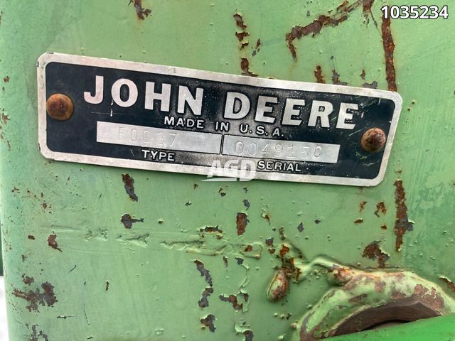 Used John Deere 37 Front End Loader | AgDealer