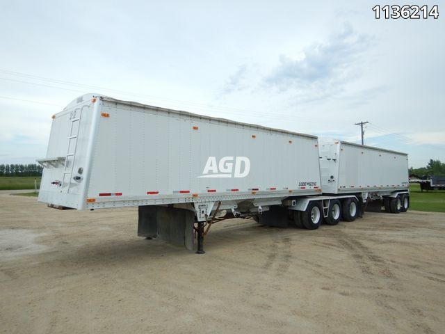 Used 2010 Lode King Super B Aluminum Hopper Trailer Grain Agdealer