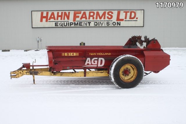 Used New Holland 514 Manure Spreader | AgDealer