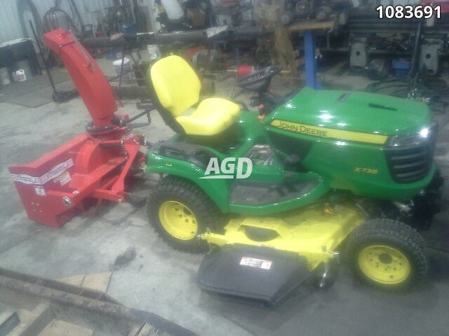 Used 2018 John Deere x738 Tractor | AgDealer