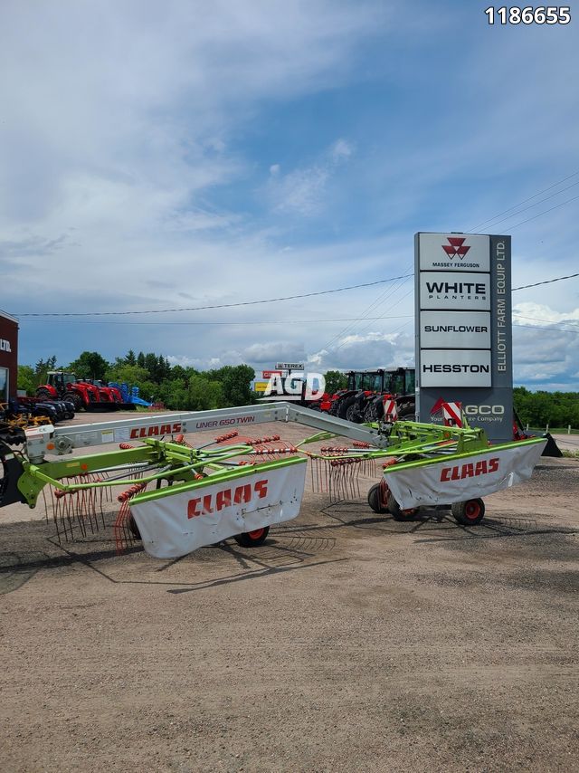 Used 2013 CLAAS liner 650 twin Rotary Rake | AgDealer