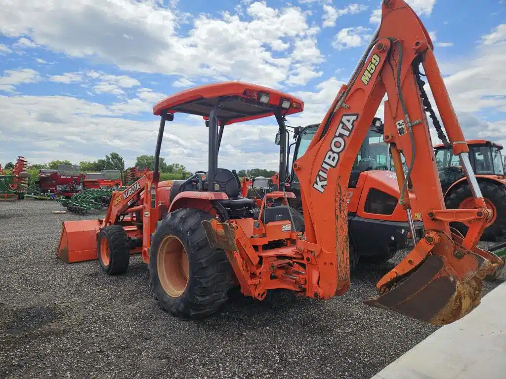 Used 2009 Kubota M59 Backhoe