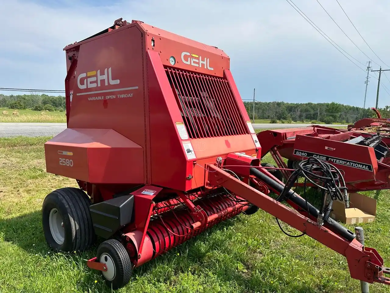 Used 2003 Gehl 2580 silage special Round Baler | AgDealer