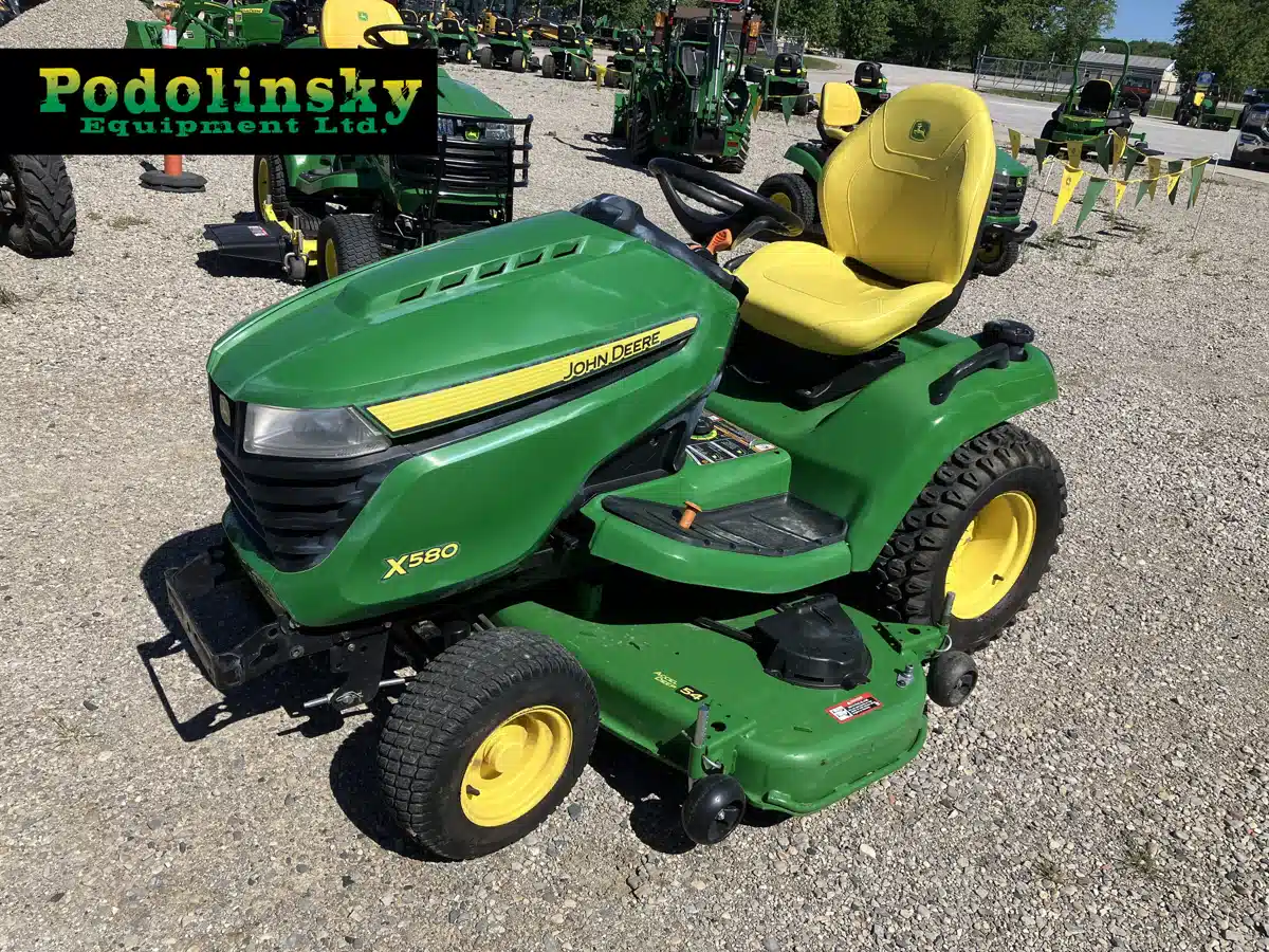 Used 2021 John Deere X580 54" Lawn Tractor | AgDealer