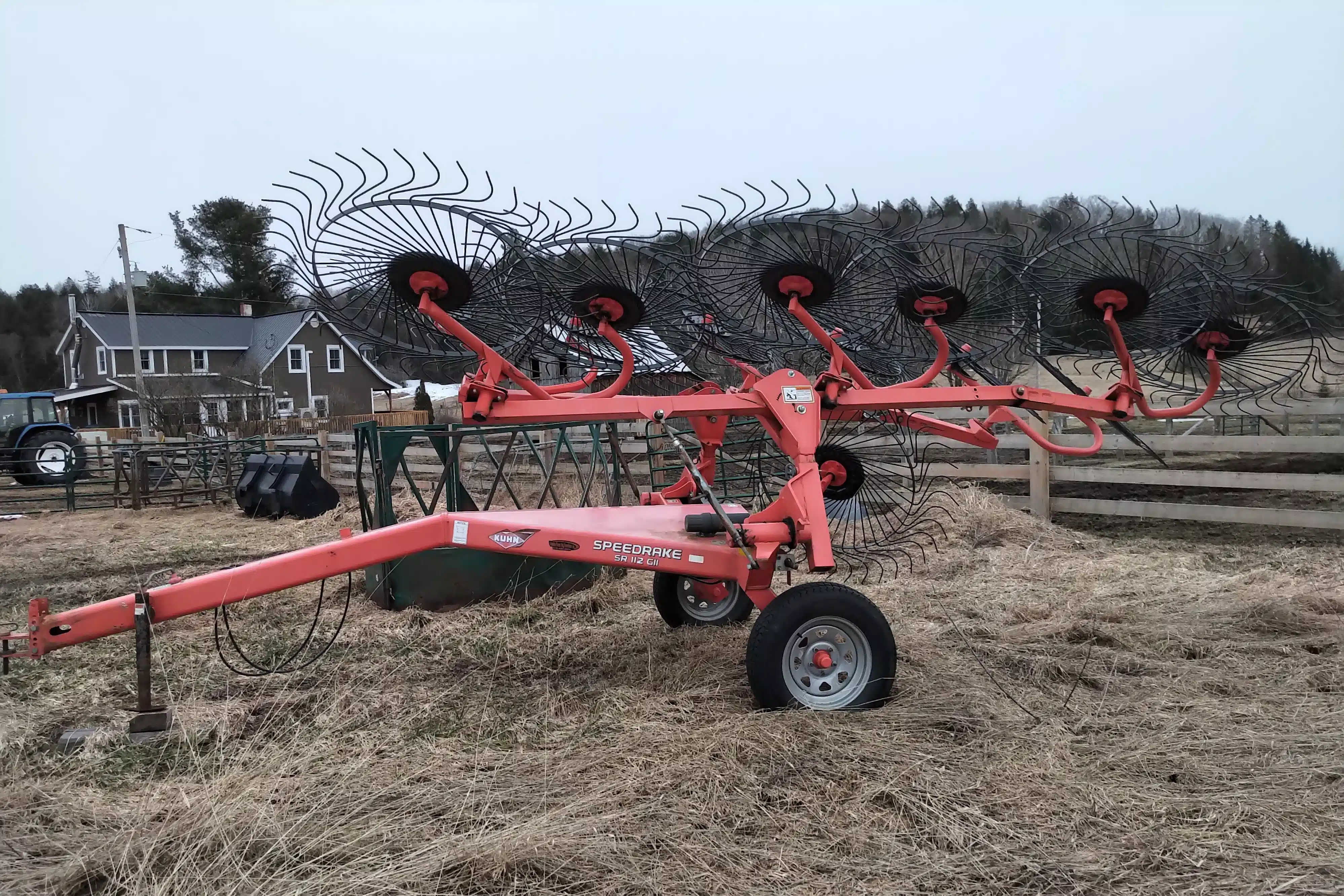 Used Kuhn SR112 GII Rake