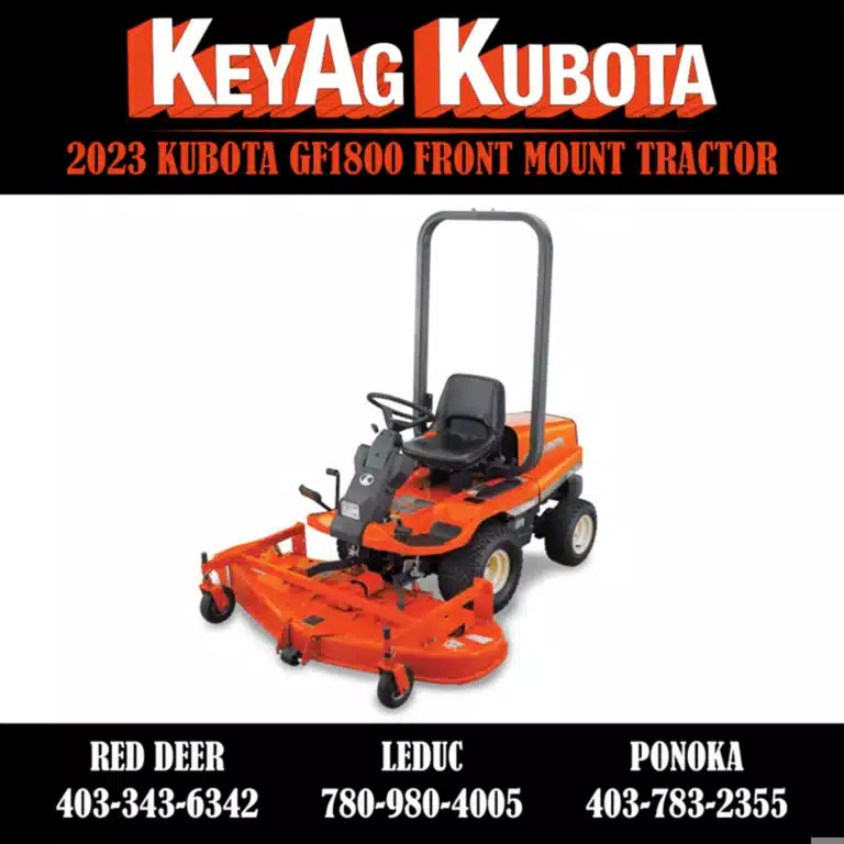New 2023 Kubota GF1800 Front Mount Tractor Mower