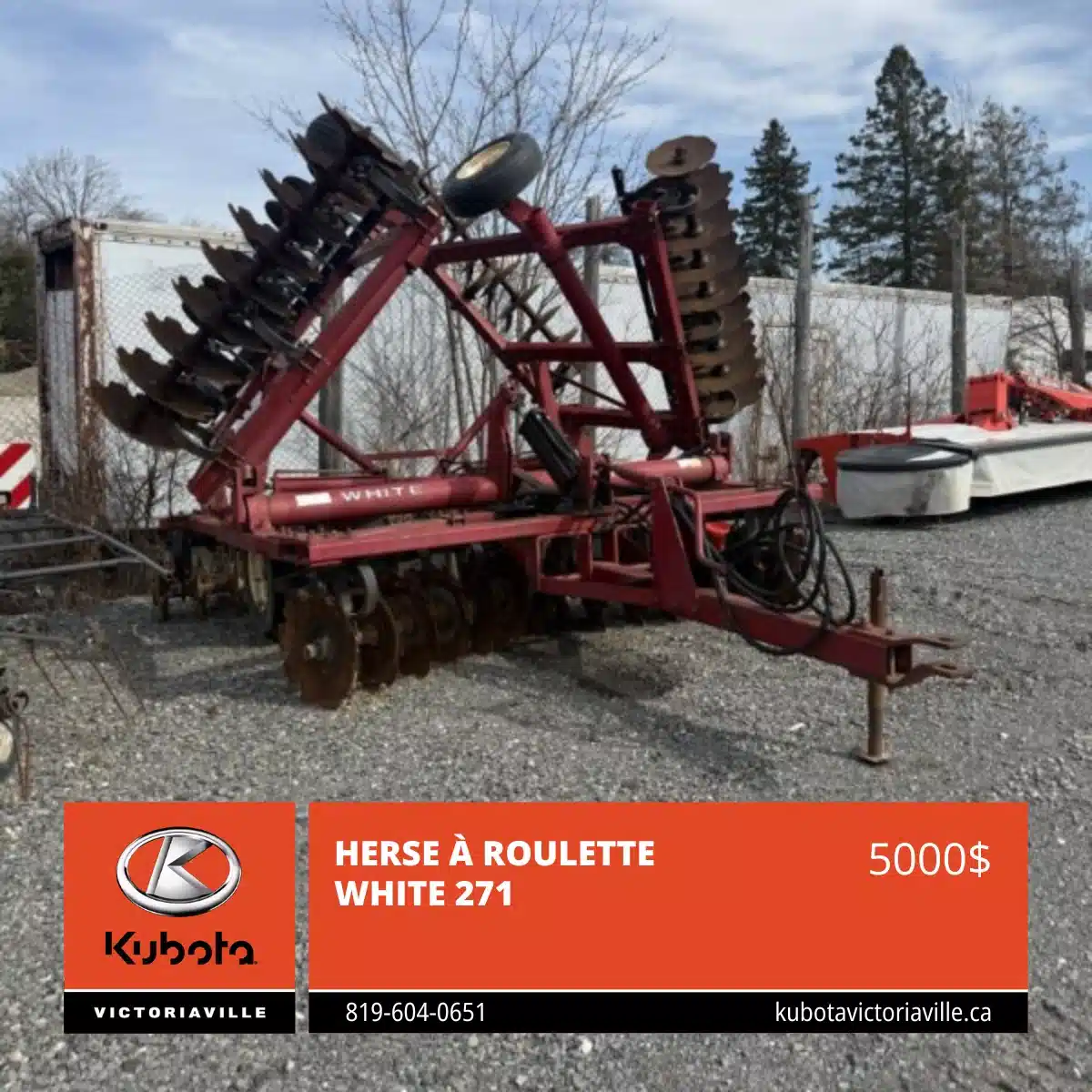 Used 1992 White 271 Disc