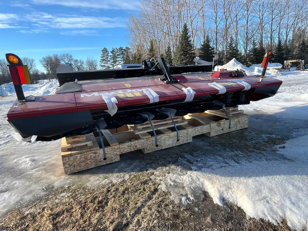 New 2025 MacDon R116 FM Disc Mower Conditioner