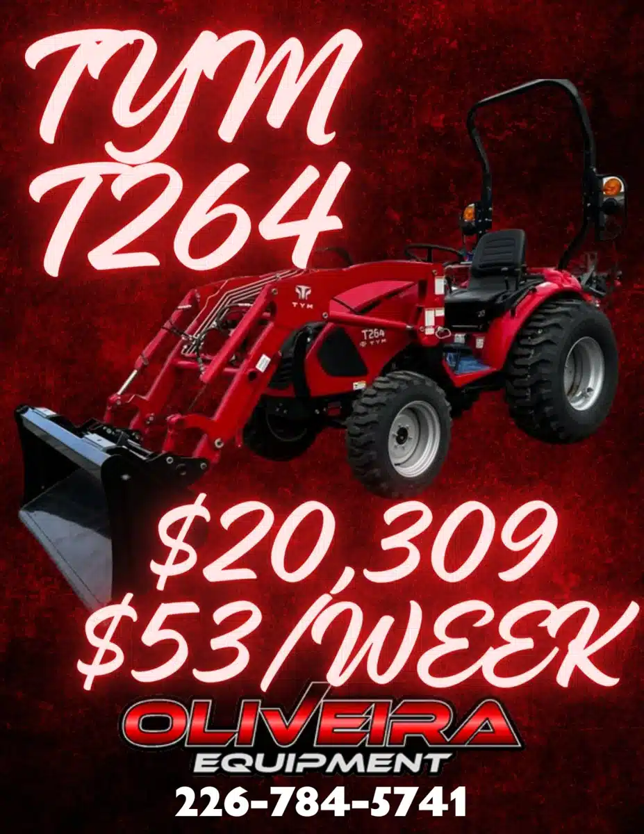New 2024 TYM T264 Tractor | AgDealer