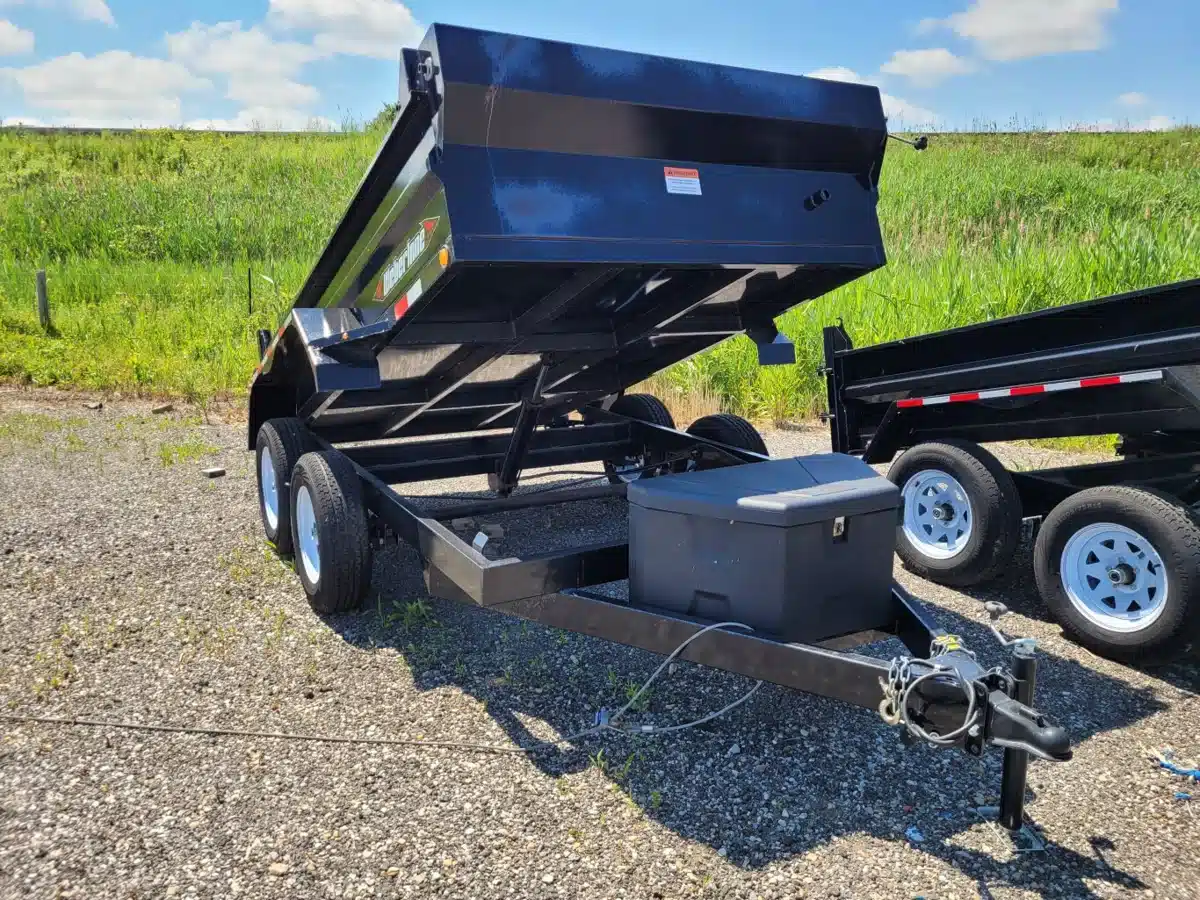 New 2023 Weberlane 6' X 10' X 18" \ 6" DUMP TRAILER Trailer - Utility ...