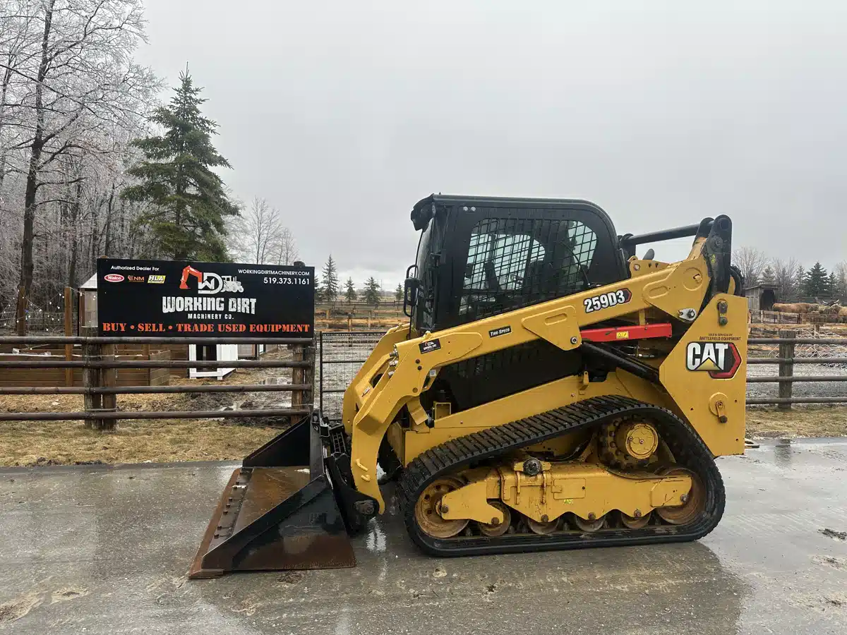 Used 2022 Caterpillar 259D3 Track Loader