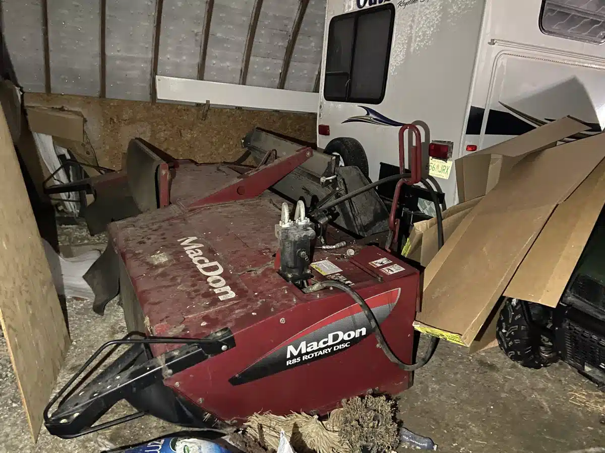 Used 2012 MacDon R85 Disc Mower Conditioner | AgDealer