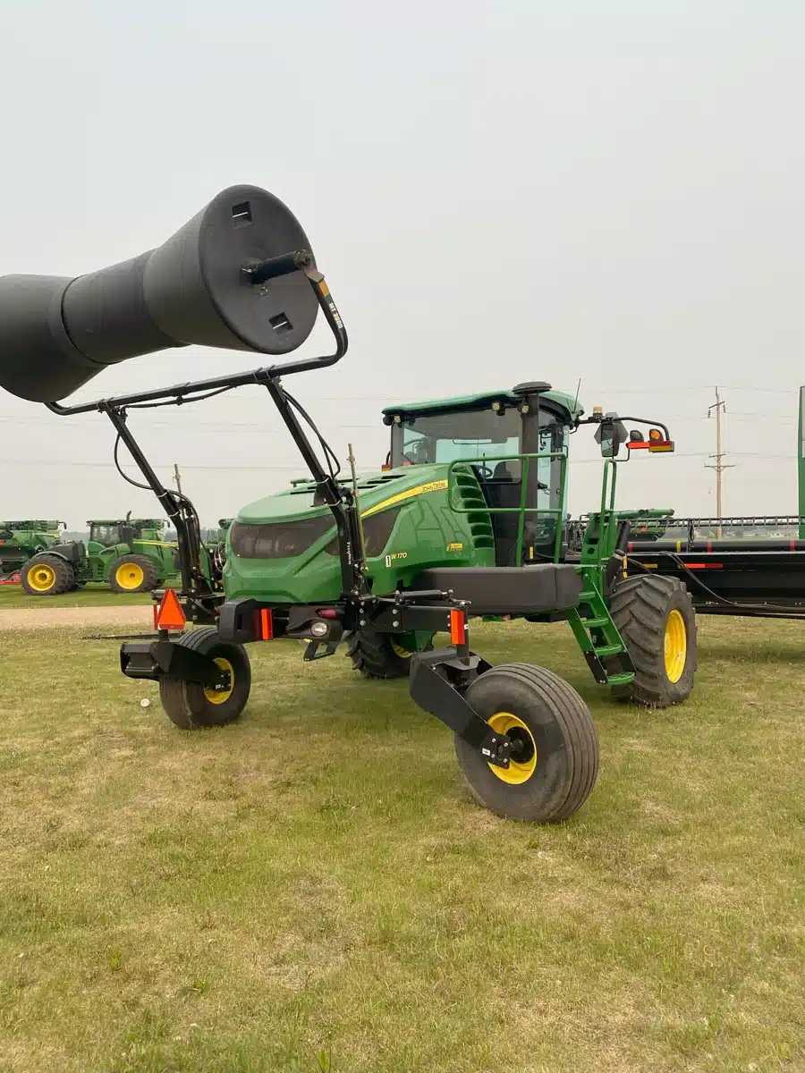 Used 2019 John Deere W170 Windrower