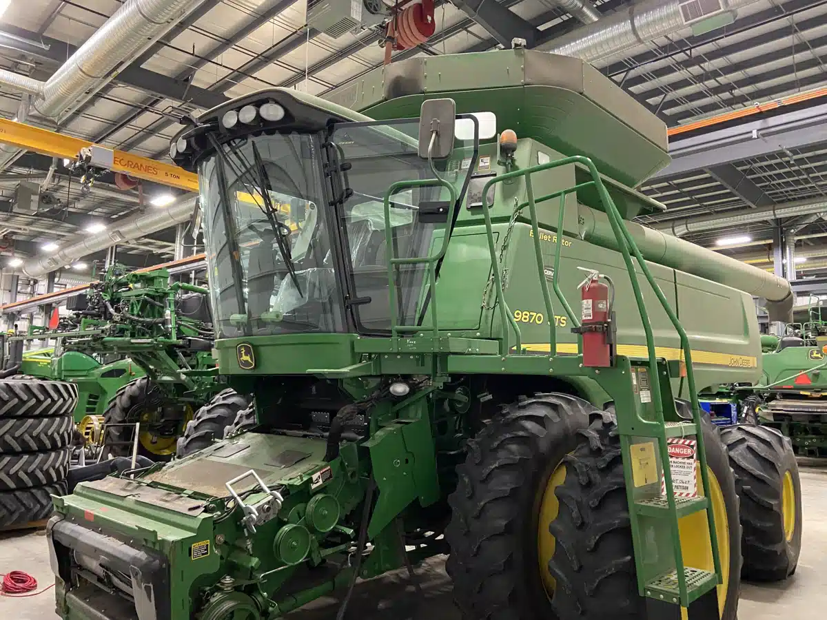 Used 2011 John Deere 9870 STS Combine