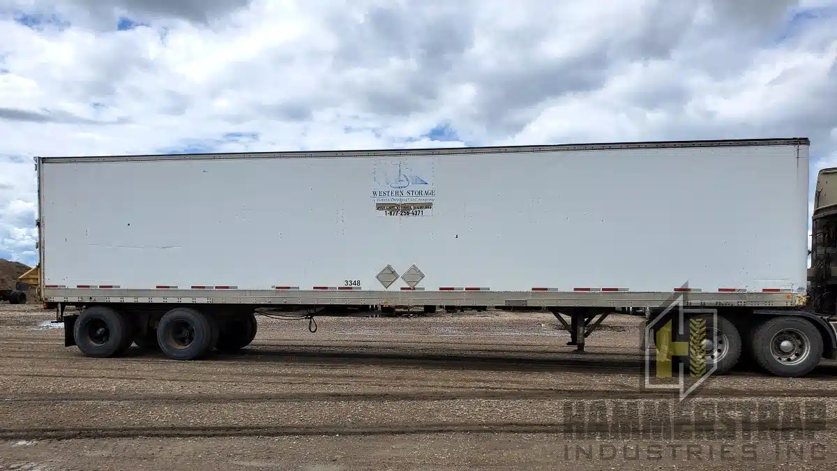 Used 1989 Fruehauf 48Ft Tandem Axle Dry Van Trailer Trailer - Van ...