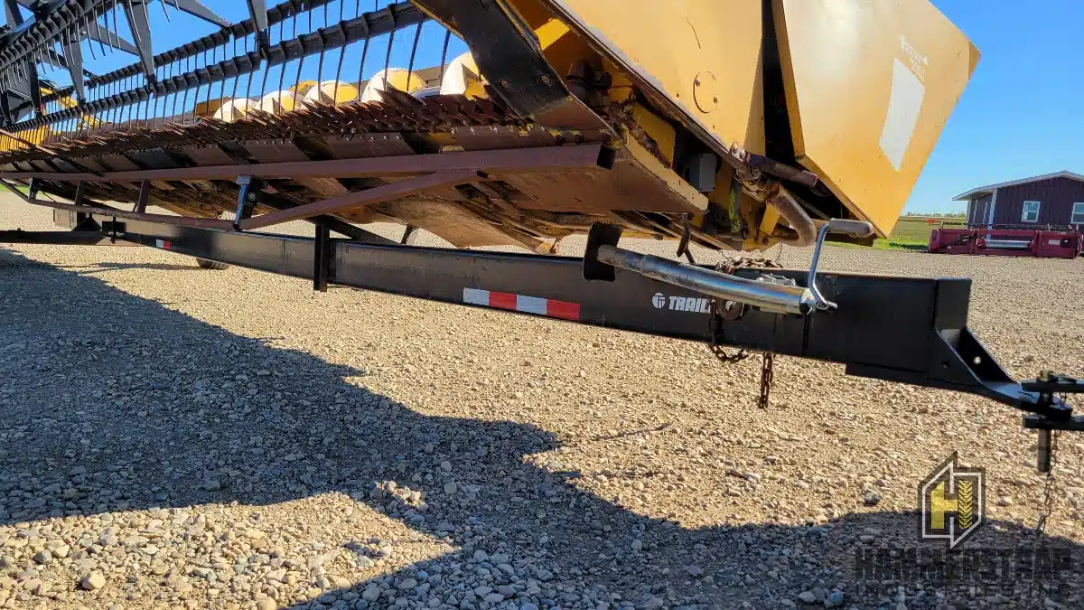 Used TrailerTech 30 Ft Combine Swather Header Cart Transport Trailer ...
