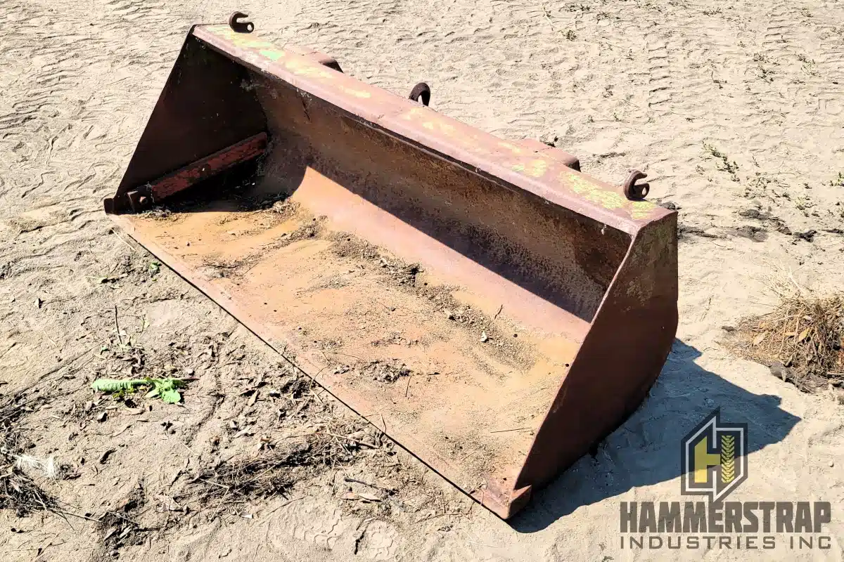 Used John Deere 73 inch Tractor Loader Bucket Bucket