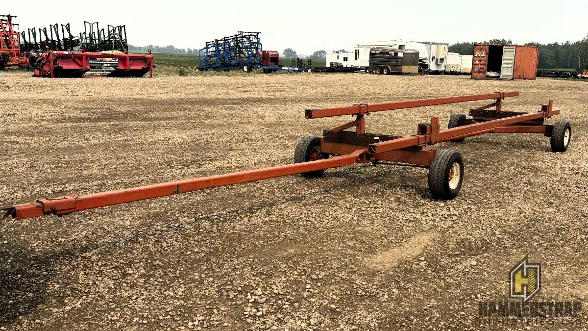 Used Unverferth MCCURDY G8 24 Ft Header Transport Hauler Mover Cart ...