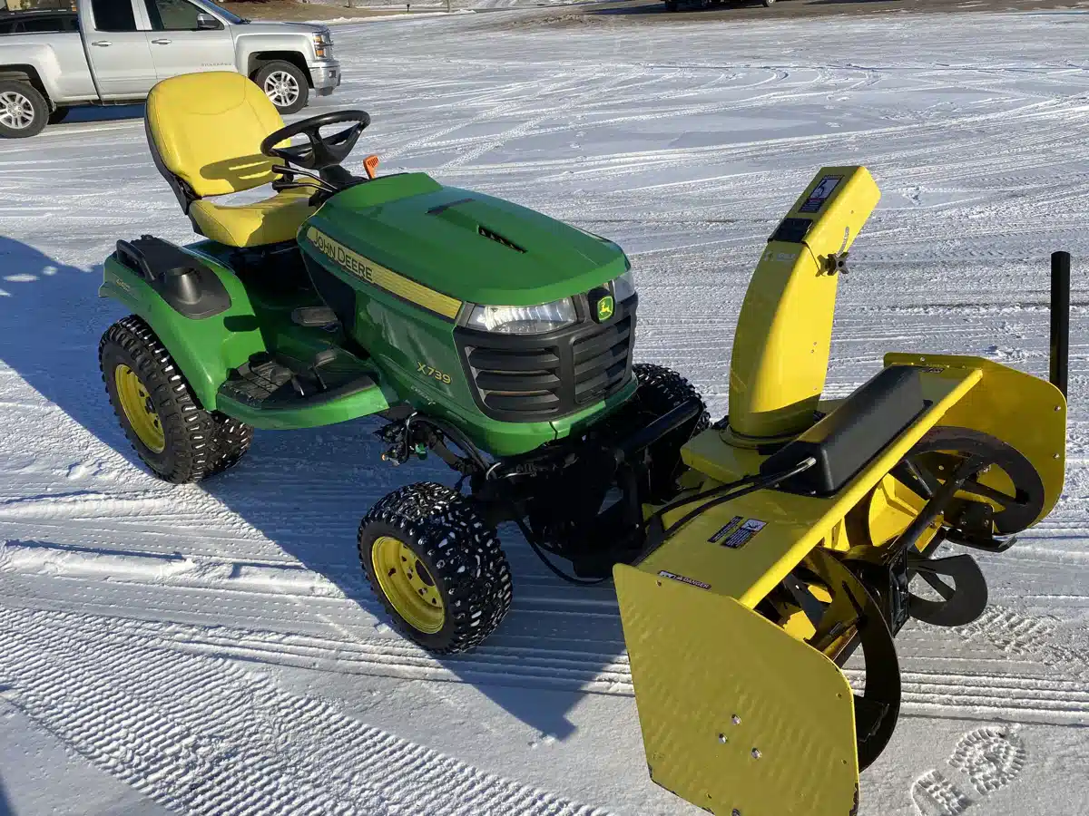 Used 2018 John Deere X739 Lawn Tractor