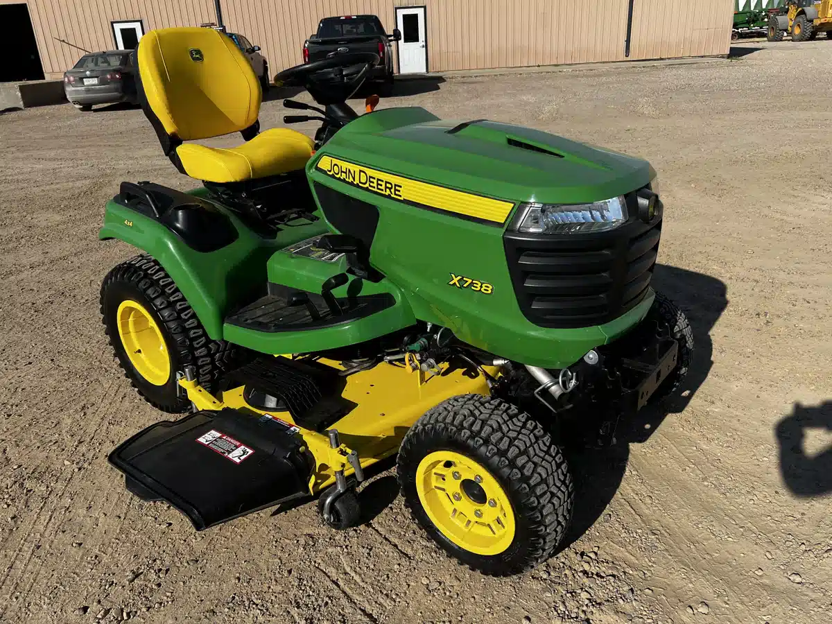 Used 2021 John Deere X738 Lawn Tractor