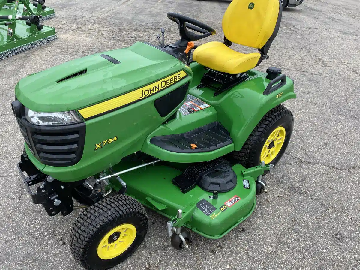 Used 2023 John Deere X734 Lawn Tractor