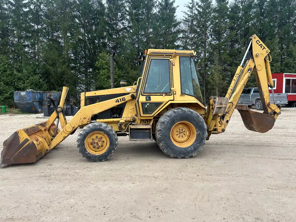 Used 1992 Caterpillar 416 Backhoe Loader