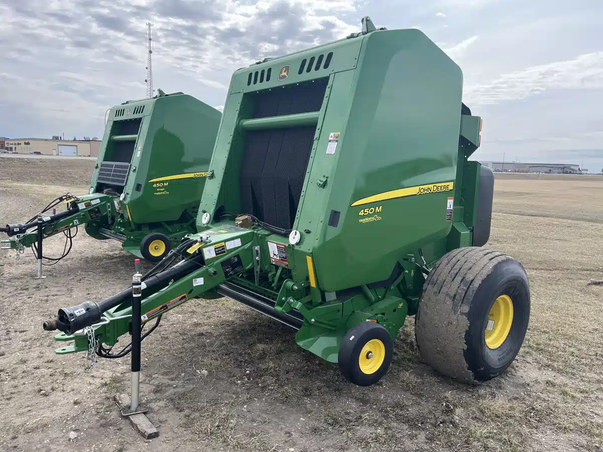 New 2023 John Deere 450M Round Baler
