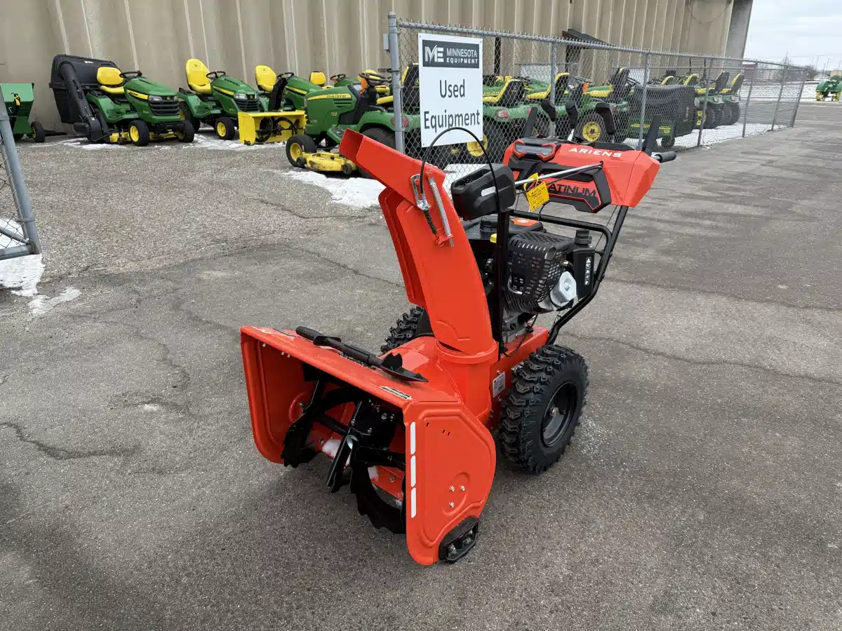 Used 2024 Ariens PLATINUM 24 SHO Snow Blower