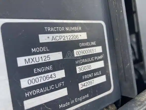 Used Case IH MXU125 Tractor | AgDealer
