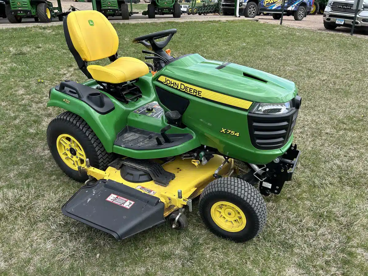 Used 2021 John Deere X754 Lawn Tractor