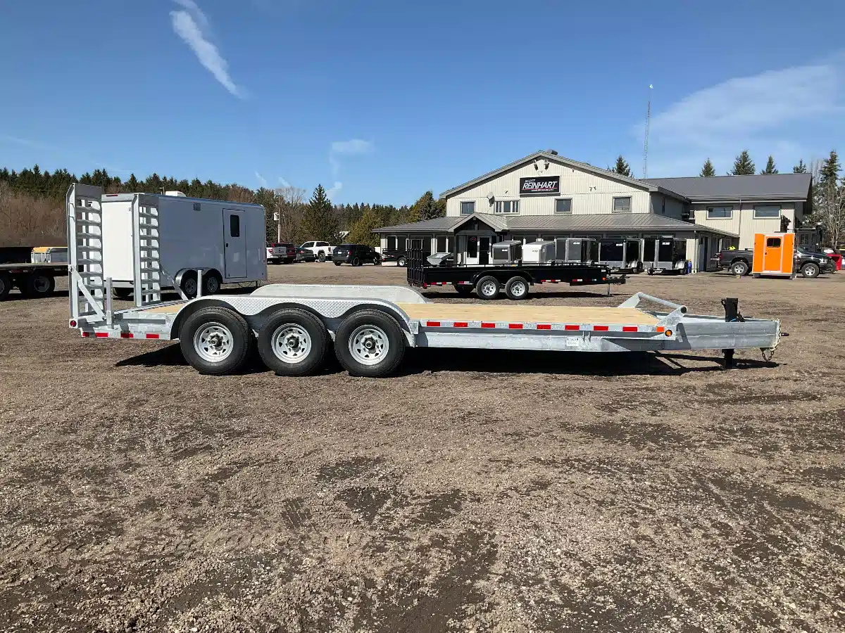 New 2024 Canada Trailers 82X22 10.5 TON GALVANIZED EQUIPMENT Trailer ...