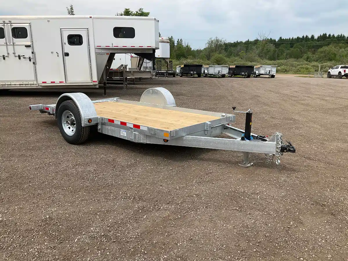 New 2024 Canada Trailers 6X14 GALVANIZED Trailer - Tilt Deck | AgDealer